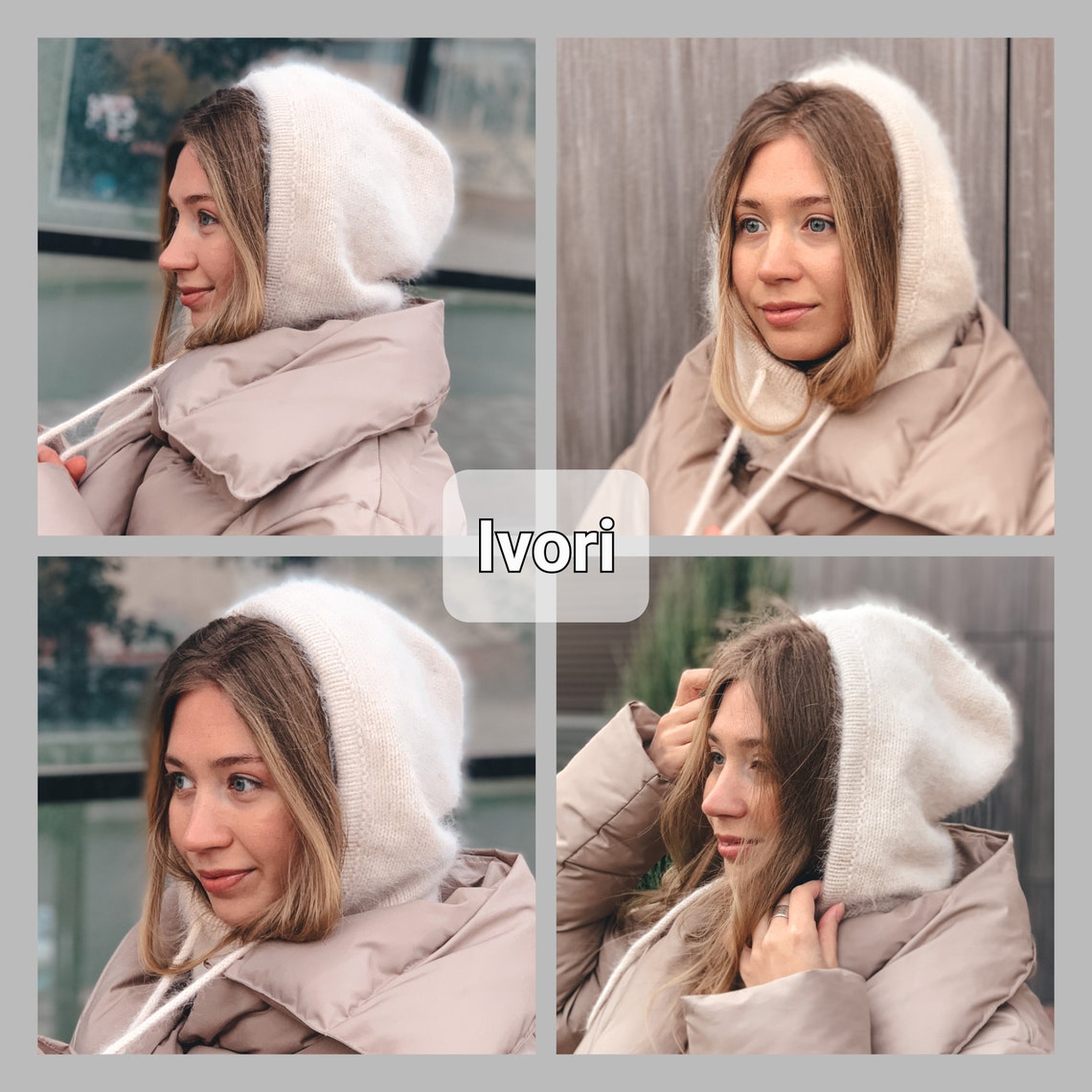 Hood, Hat, Balaclava, Snood. Angora Yarn - Etsy