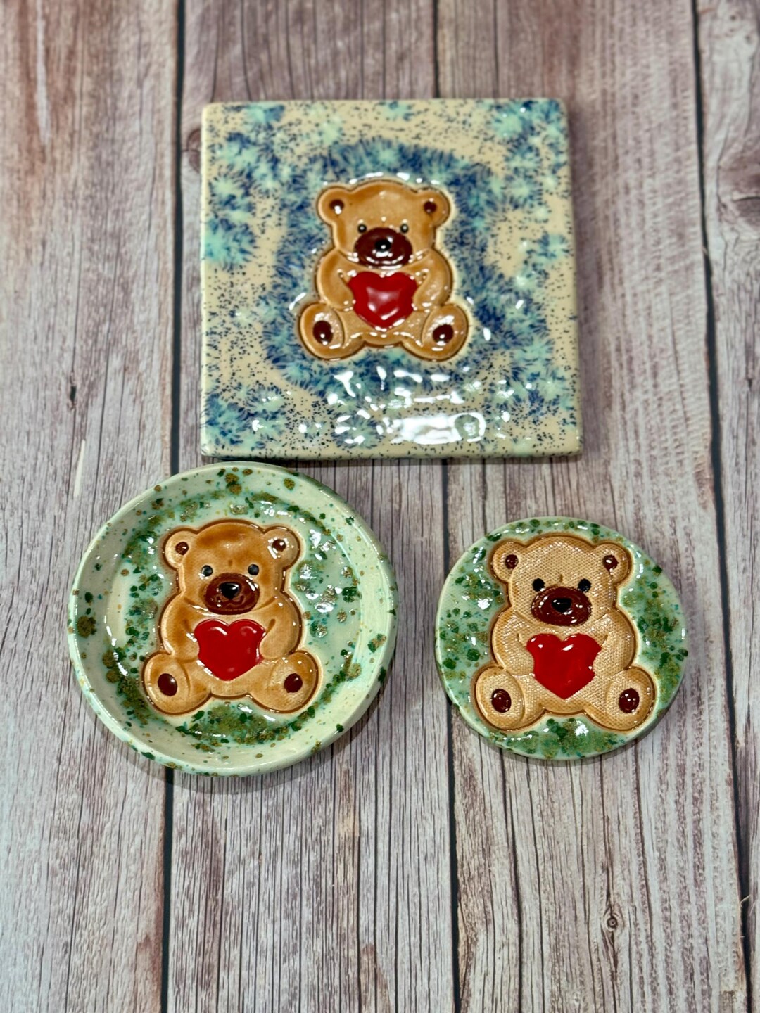 Bear Plates, Trivets, and Coasters - Etsy