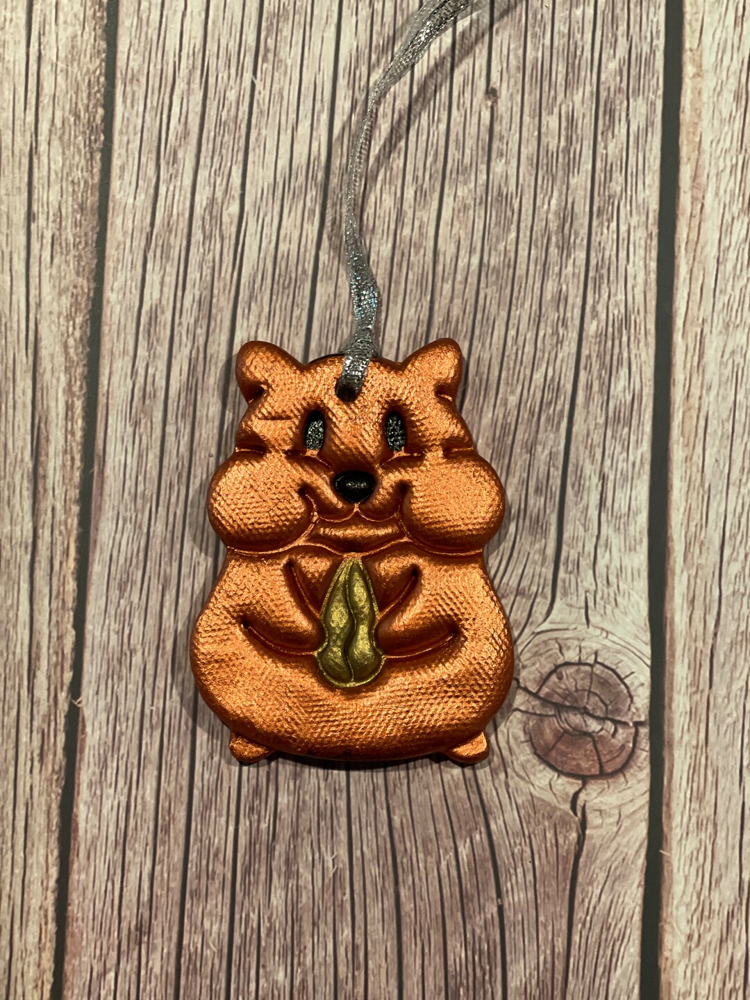 Handmade Ceramic Hamster Ornament: Holiday Decor - Etsy