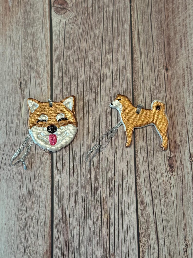 Shiba Inu Ornaments - Etsy