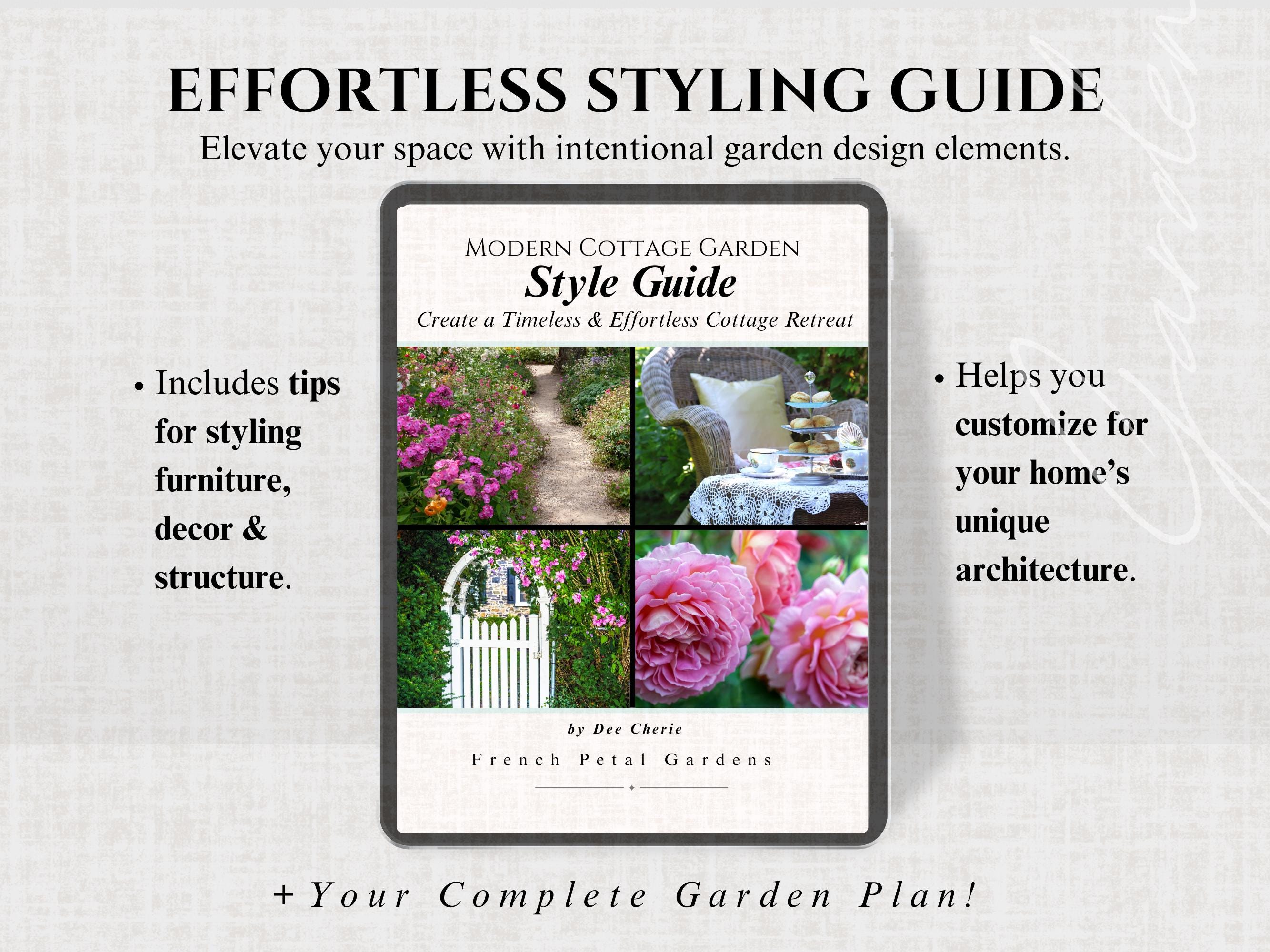 Structured Garden Design Plan With Boxwood and Perennials Full Sun ...