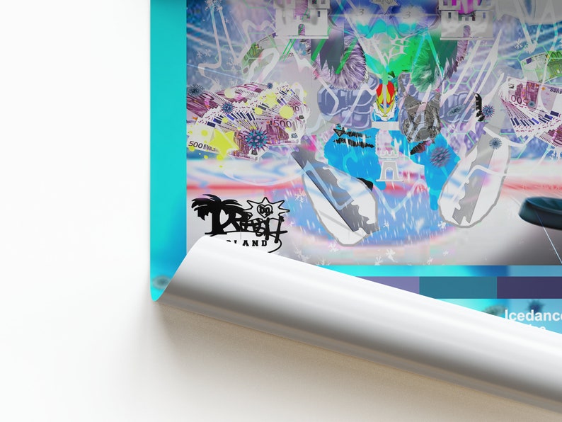 Bladee Icedancer Poster - Etsy