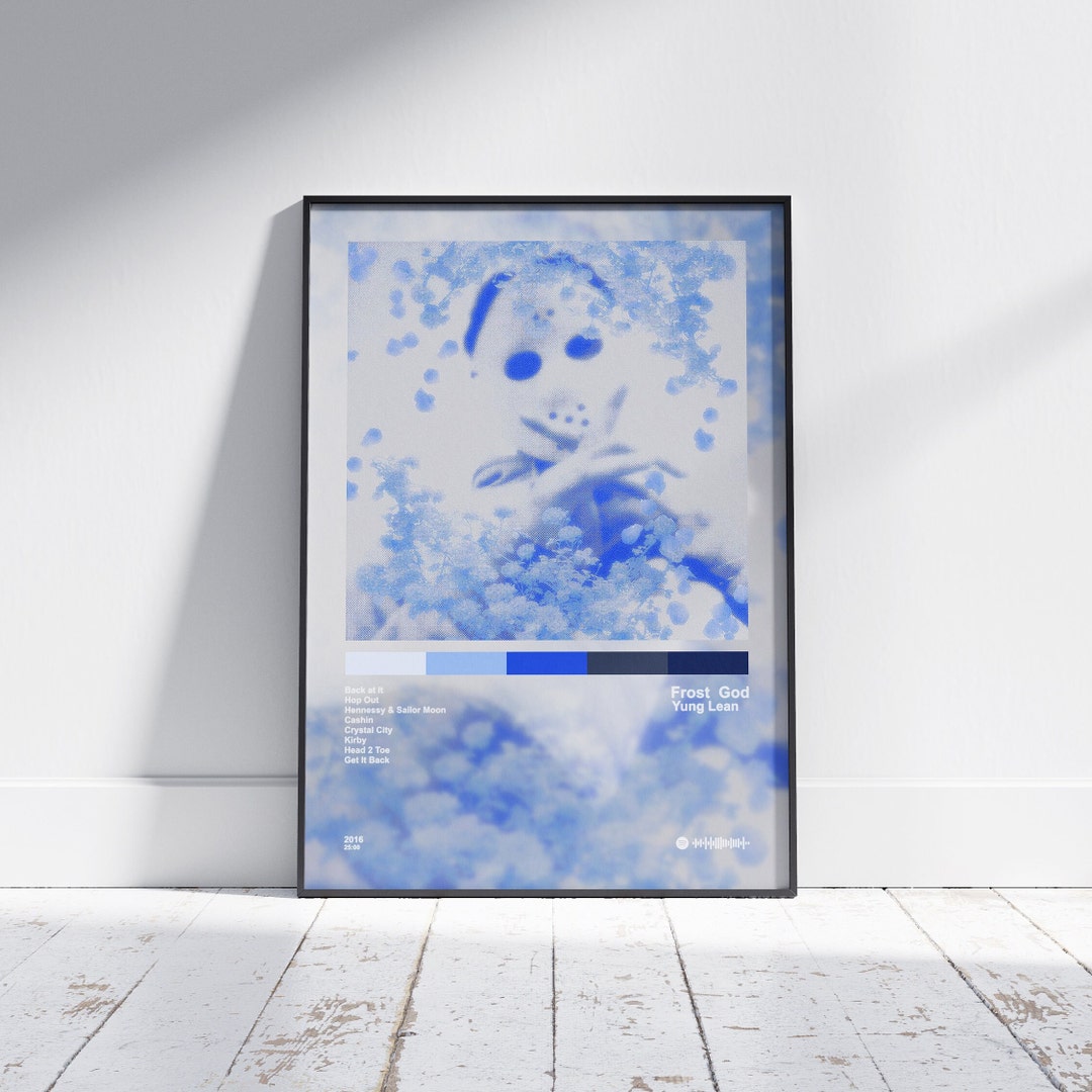 Yung Lean Frost God Poster - Etsy