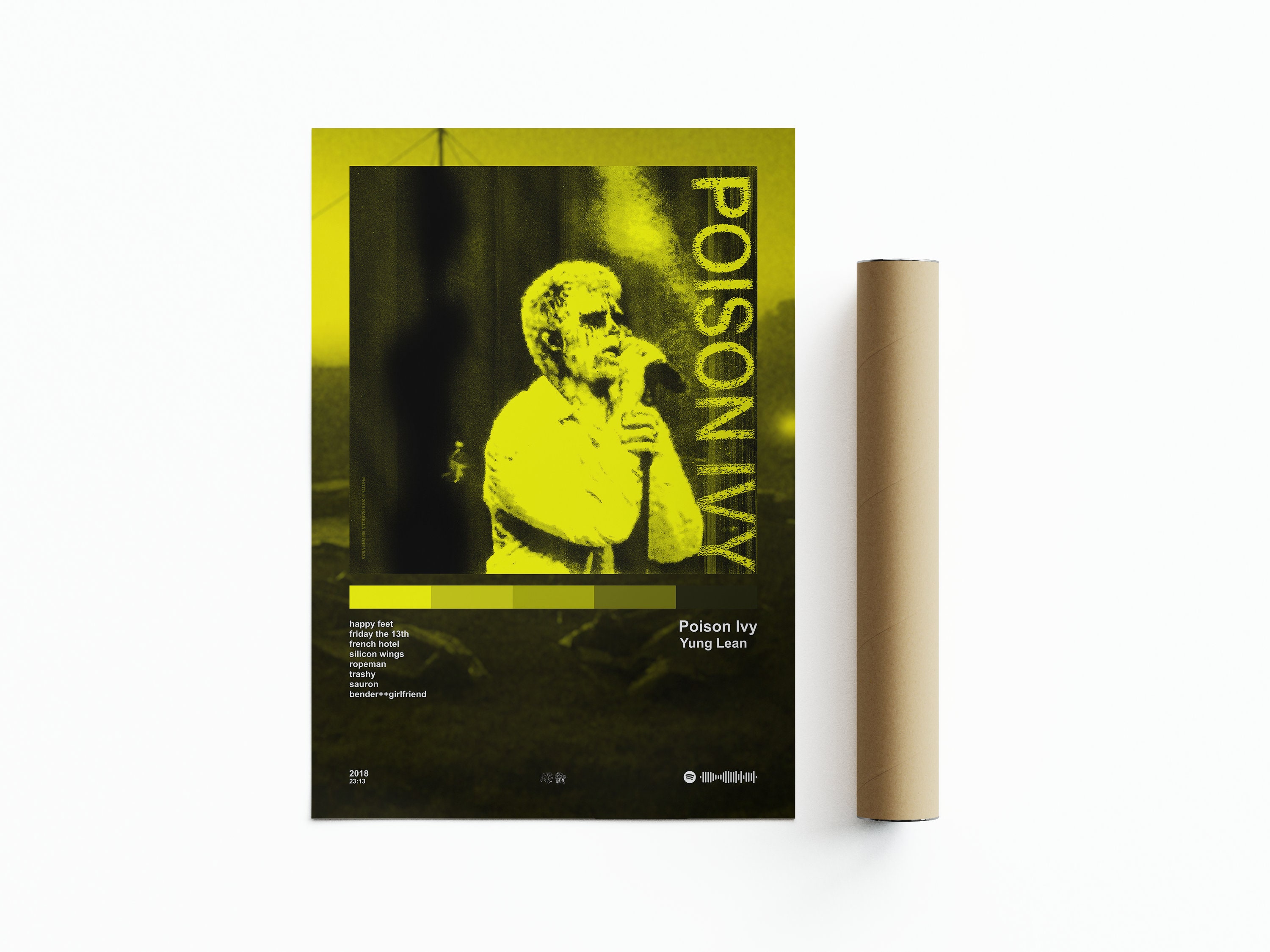 Yung Lean Poison Ivy Poster - Etsy