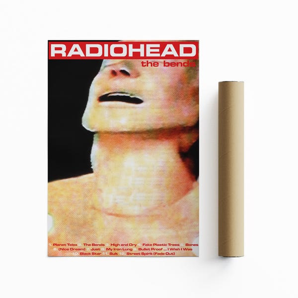 Radiohead Poster - Etsy UK
