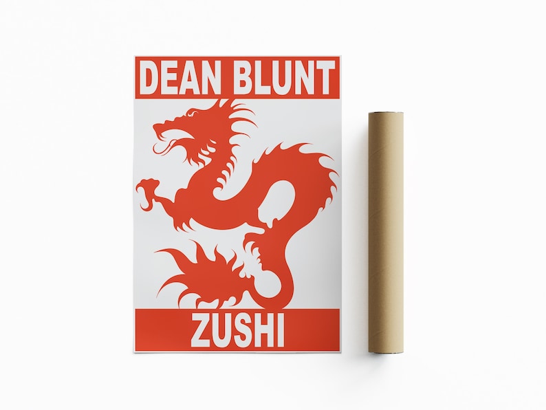 Dean Blunt ZUSHI Album Poster - Etsy