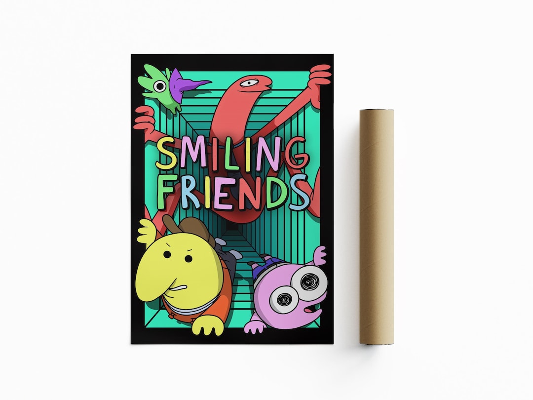 Smiling Friends Poster - Etsy