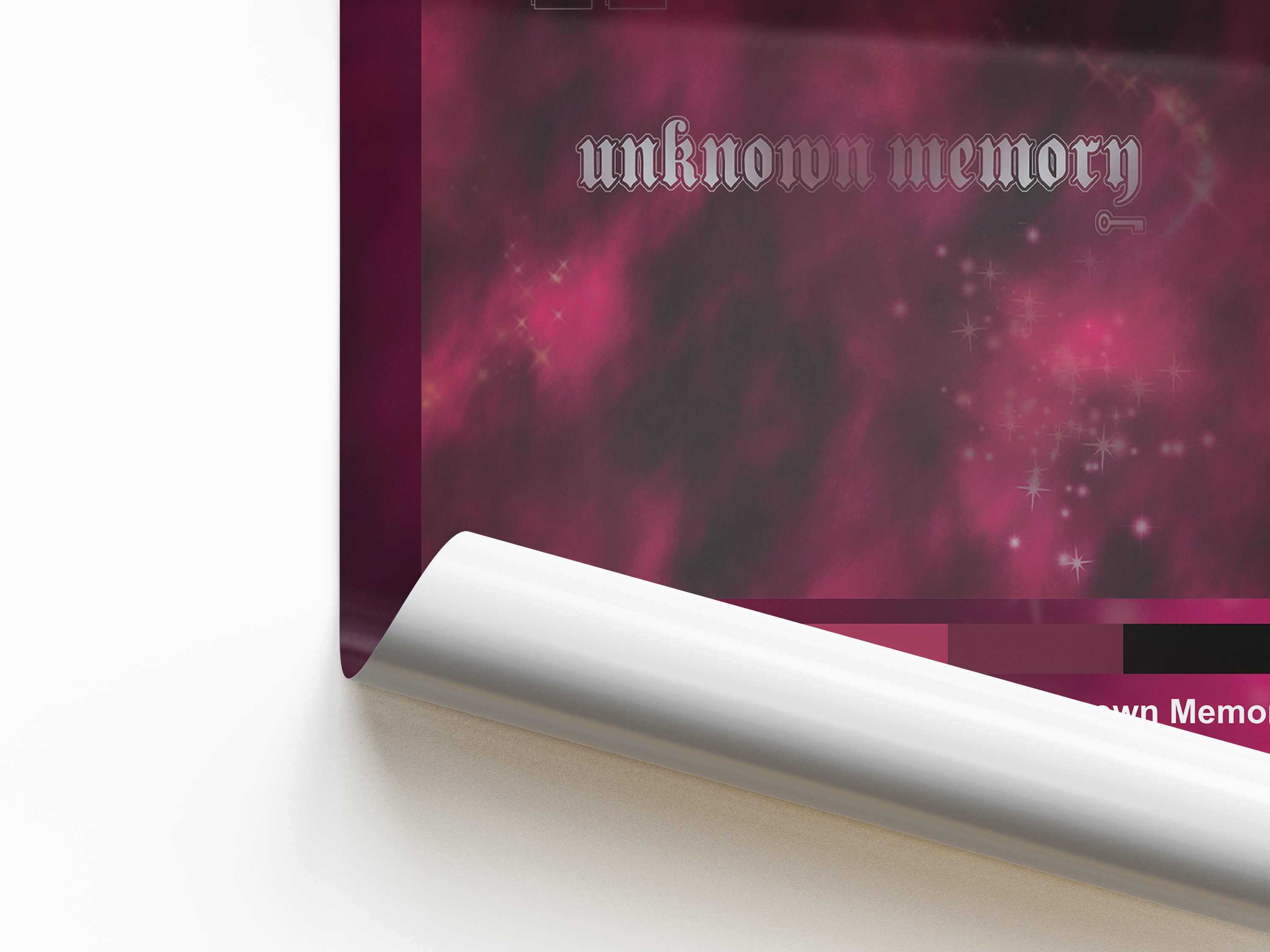 Yung Lean Unknown Memory Poster - Etsy