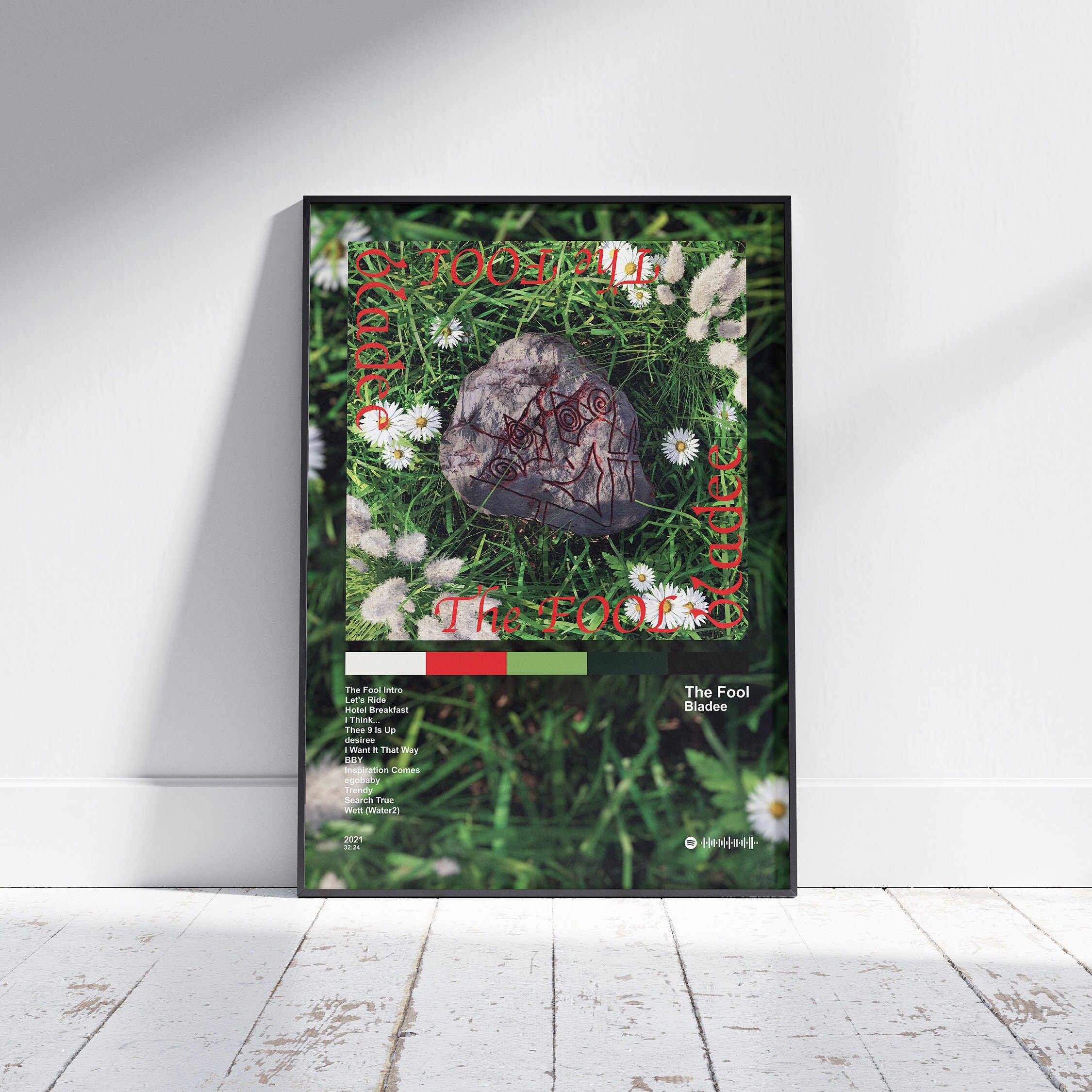 Bladee the Fool Poster - Etsy