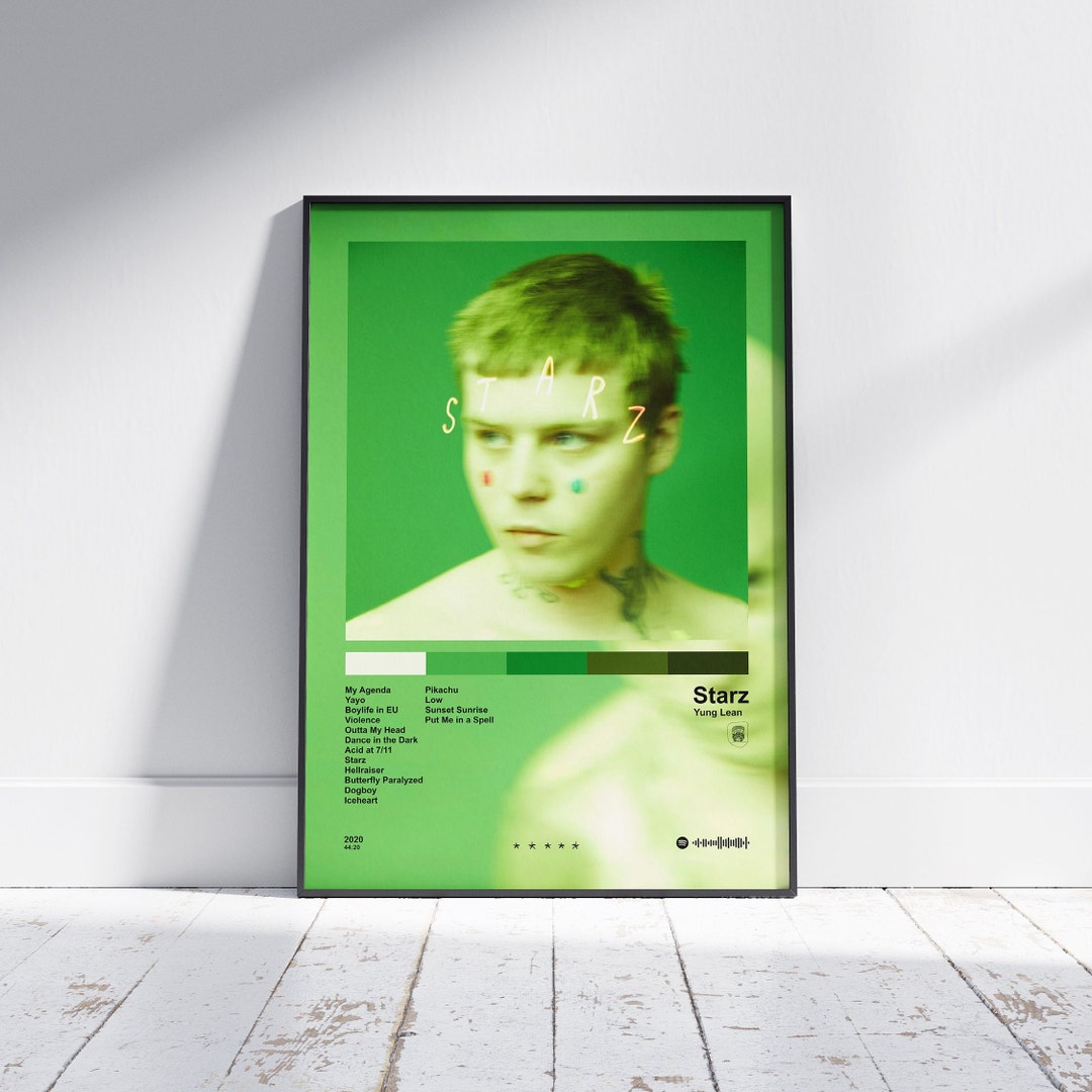 Yung Lean Starz Poster - Etsy