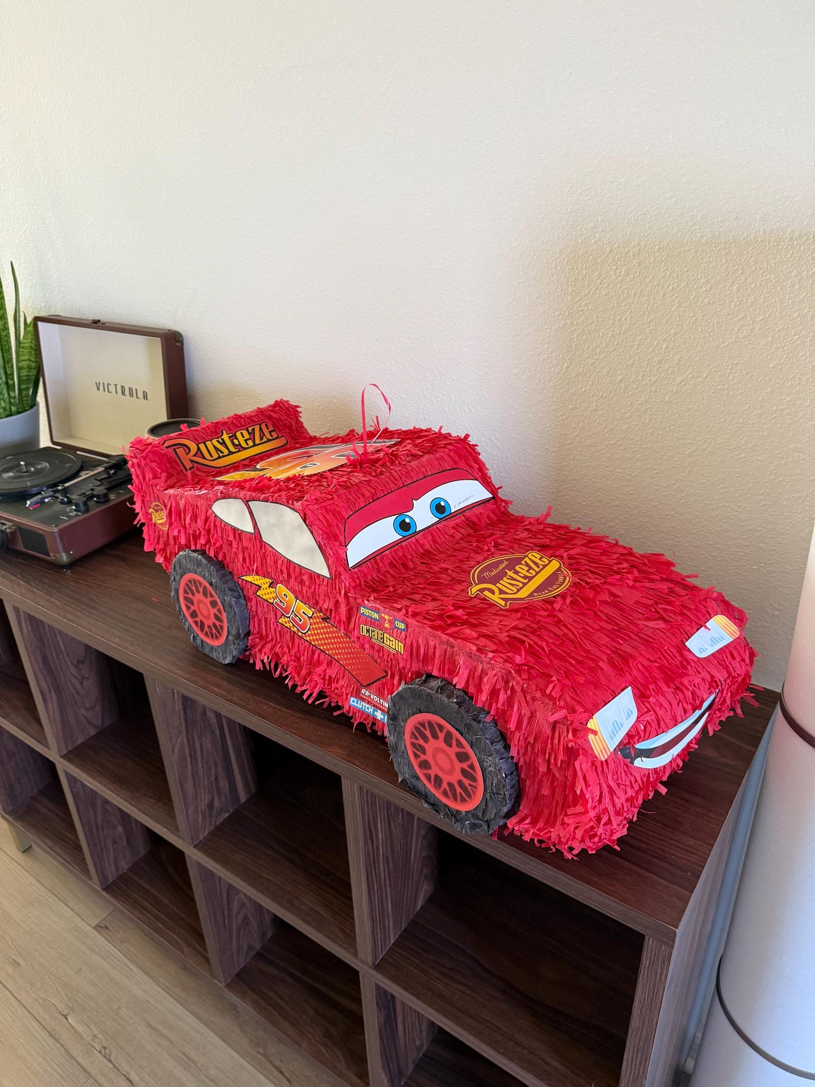 Lightning Mcqueen Handmade Piñata for Kids Birthday Party / Piñata De ...