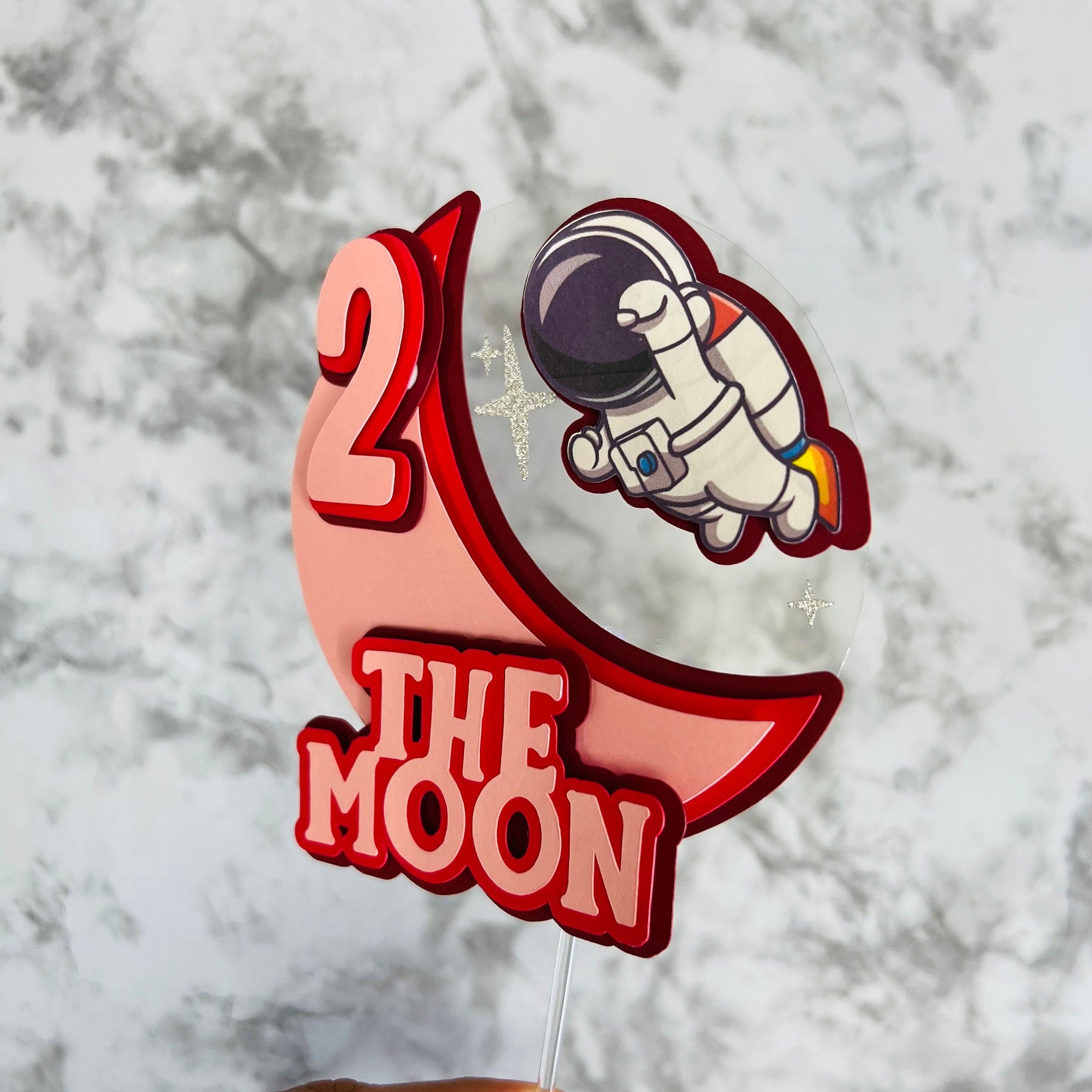 Custom Cake Topper| Space Cake Topper | Birthday Cake Topper | Galaxy ...