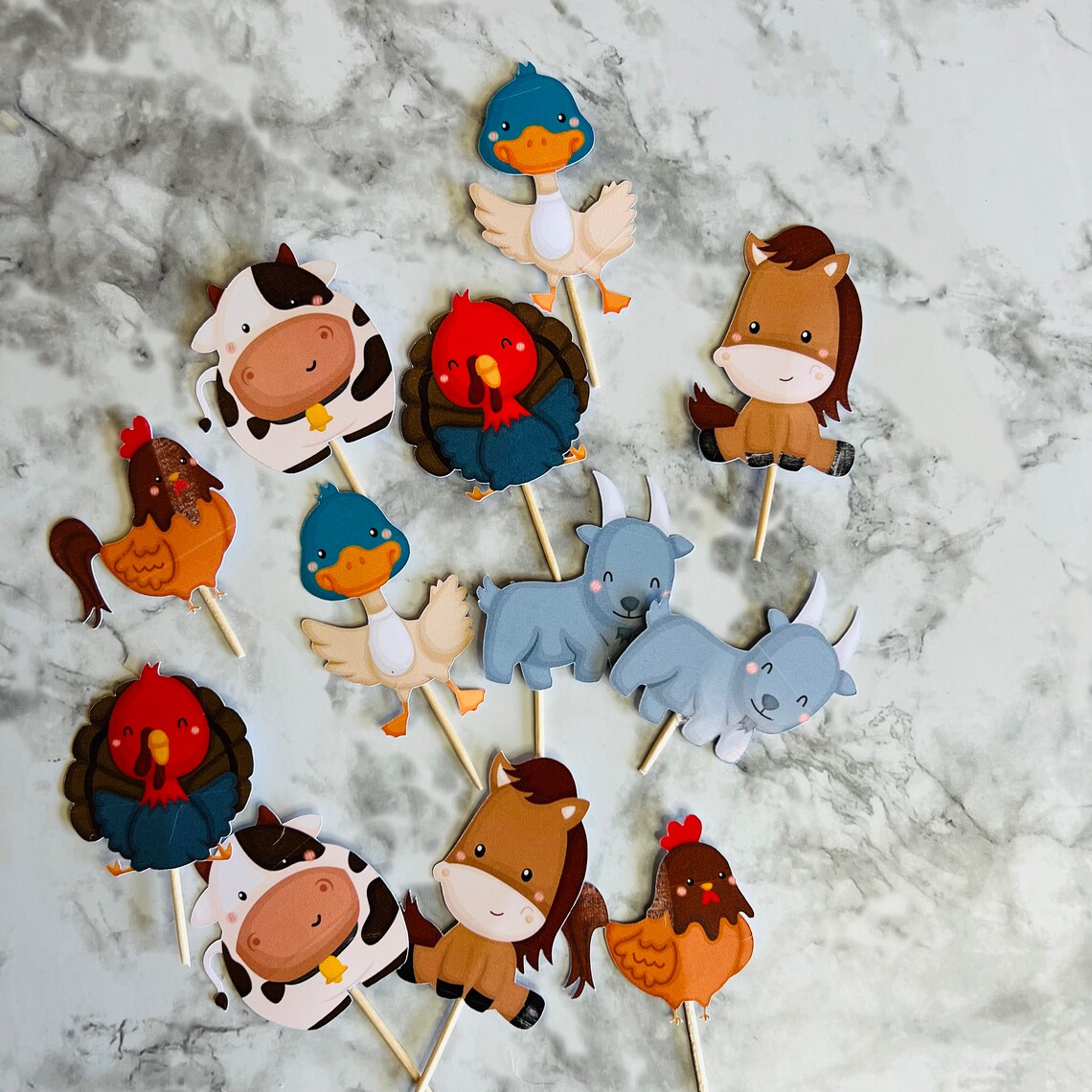 Farm Cake Topper Birthday Cake Topper Barn Cake Topper - Etsy