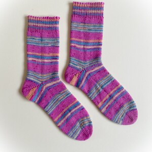 Tippy Toes Toe up Sock Knitting Pattern, Easy Sock Pattern, PDF Instant ...