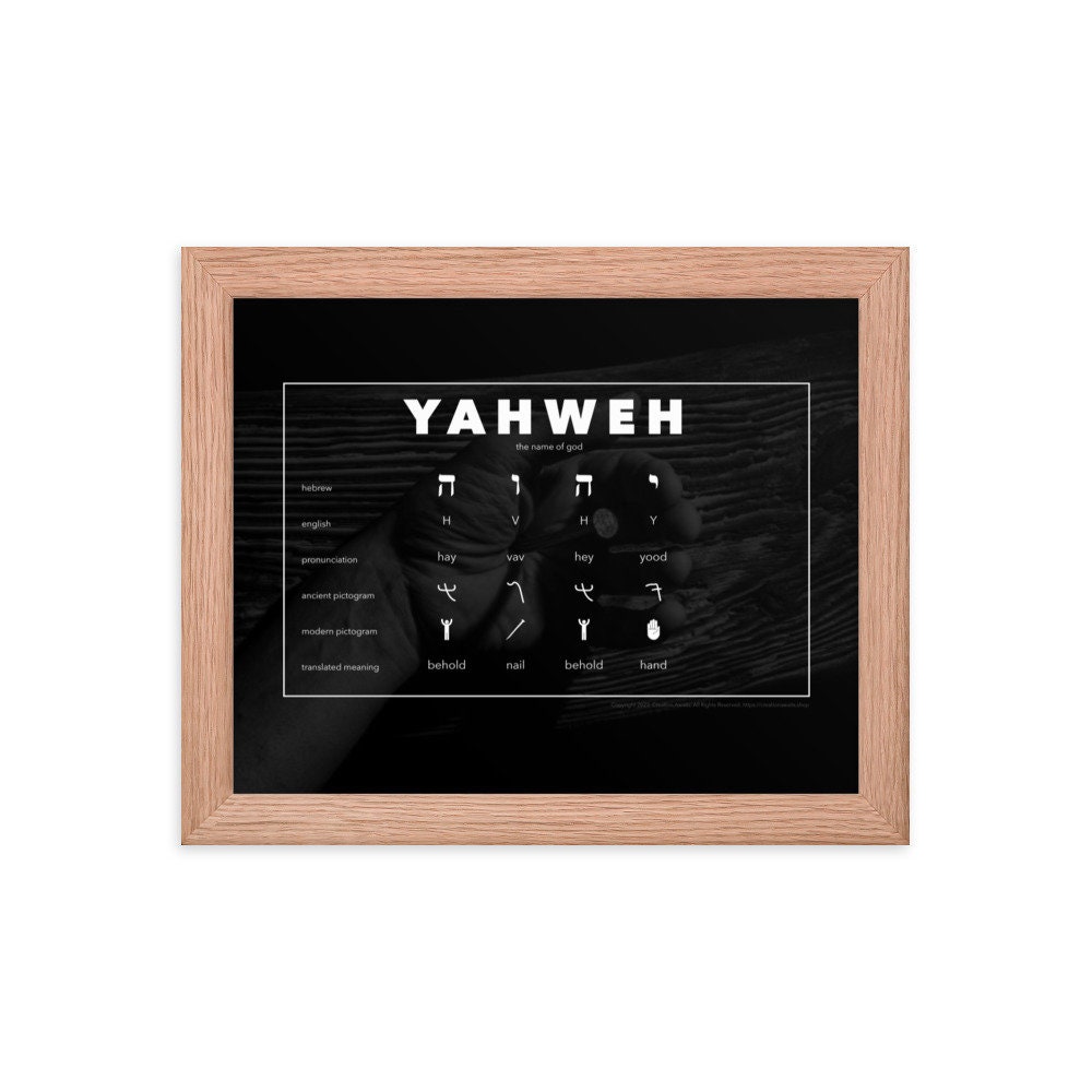 Yahweh In Ancient Hebrew