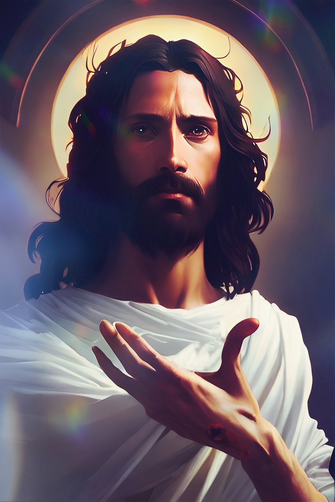 Premium Poster - AI Generated Art - Jesus: the Spirit of the Lord is ...