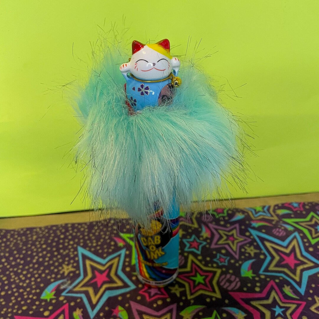 Oriental Lucky Cat, Unique Ink Dot Bingo Marker Topper.(daubie) Twist ...