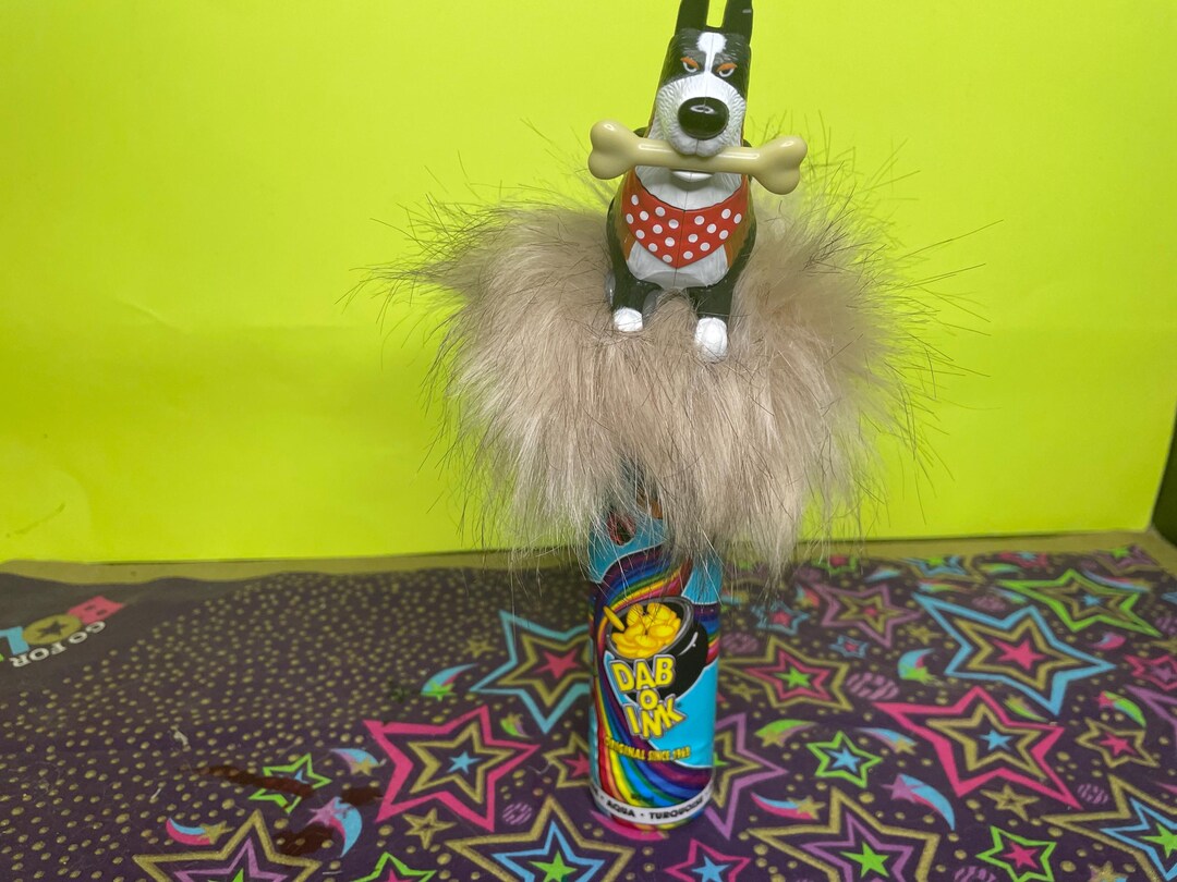 Dog Magruff, is a Unique Ink Dot Bingo Marker Topper.(daubie) Twist off ...