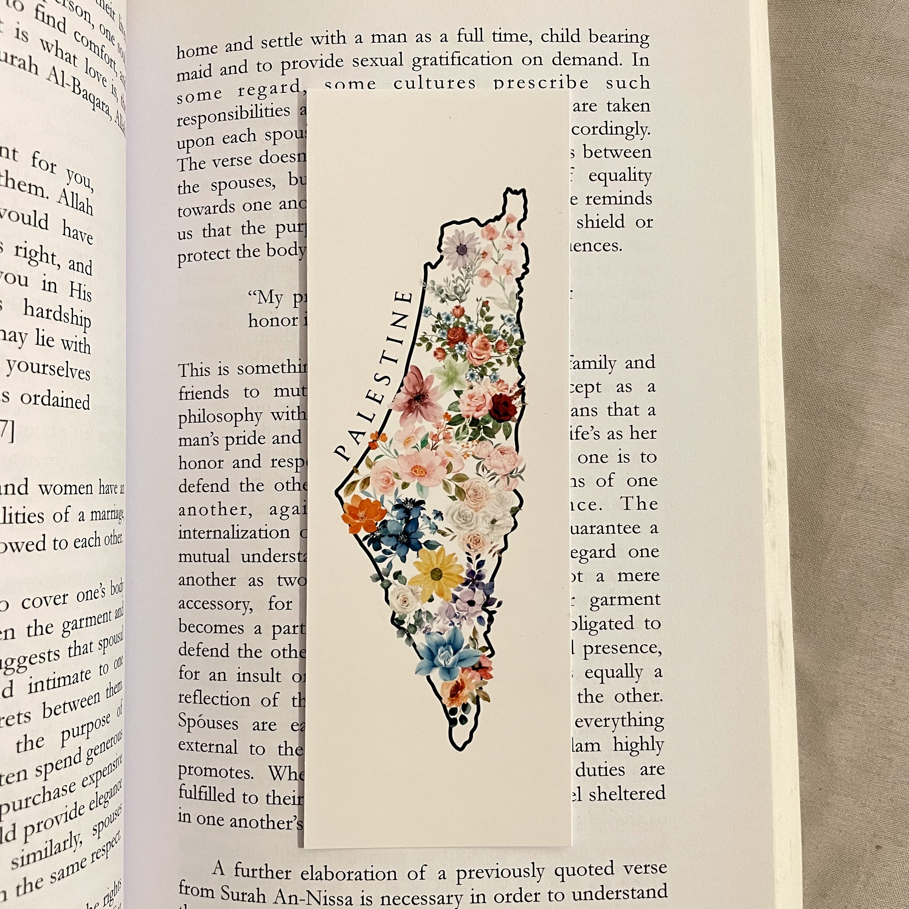 Palestinian Bookmarks Freedom Keffiyeh Print Watermelon Arabic Glossy ...