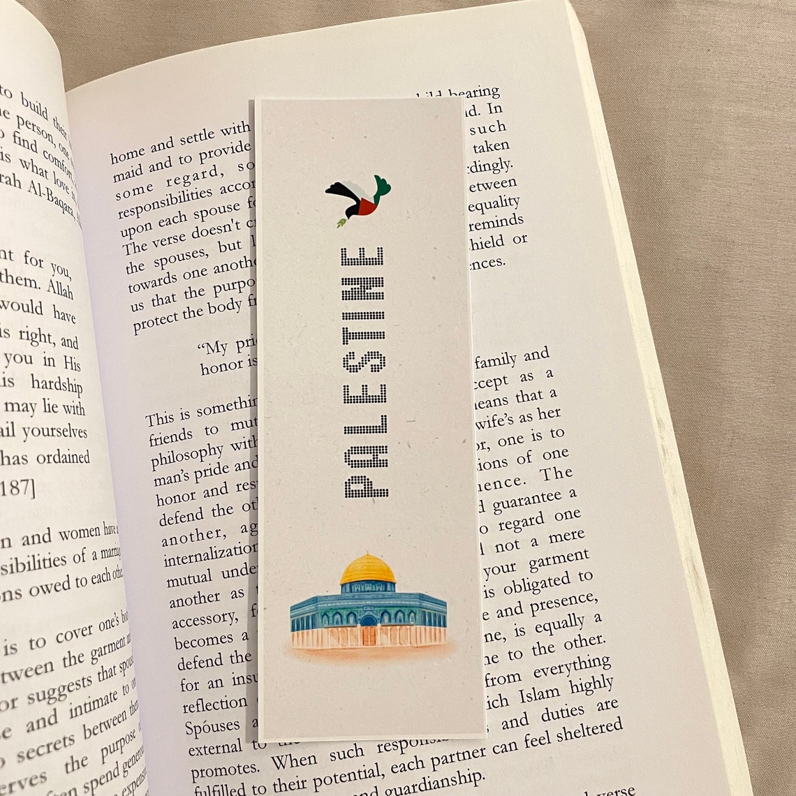 Palestinian Bookmarks Freedom Keffiyeh Print Watermelon Arabic Glossy ...