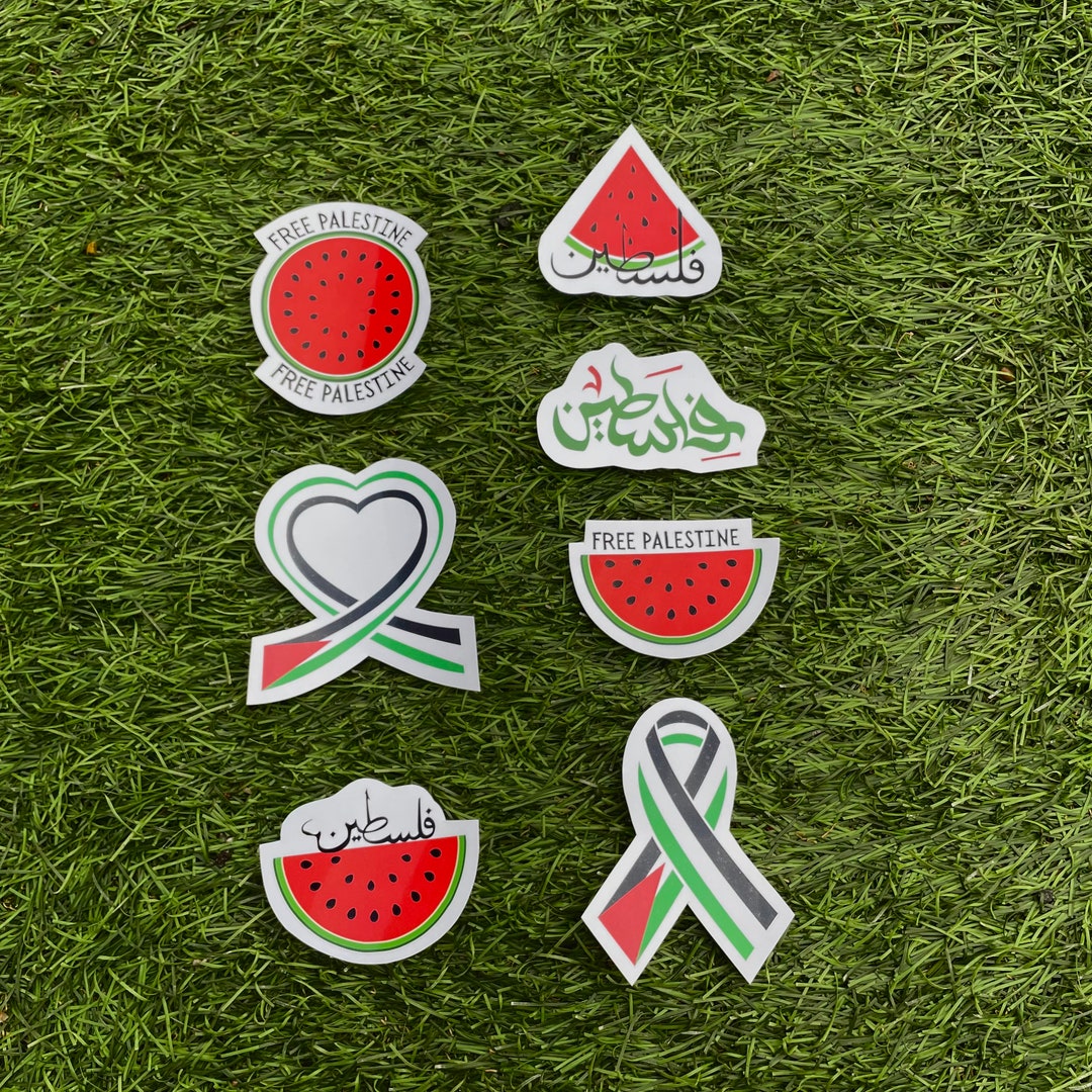 Watermelon Palestine Support Gaza Flag Arabic Journal - Etsy