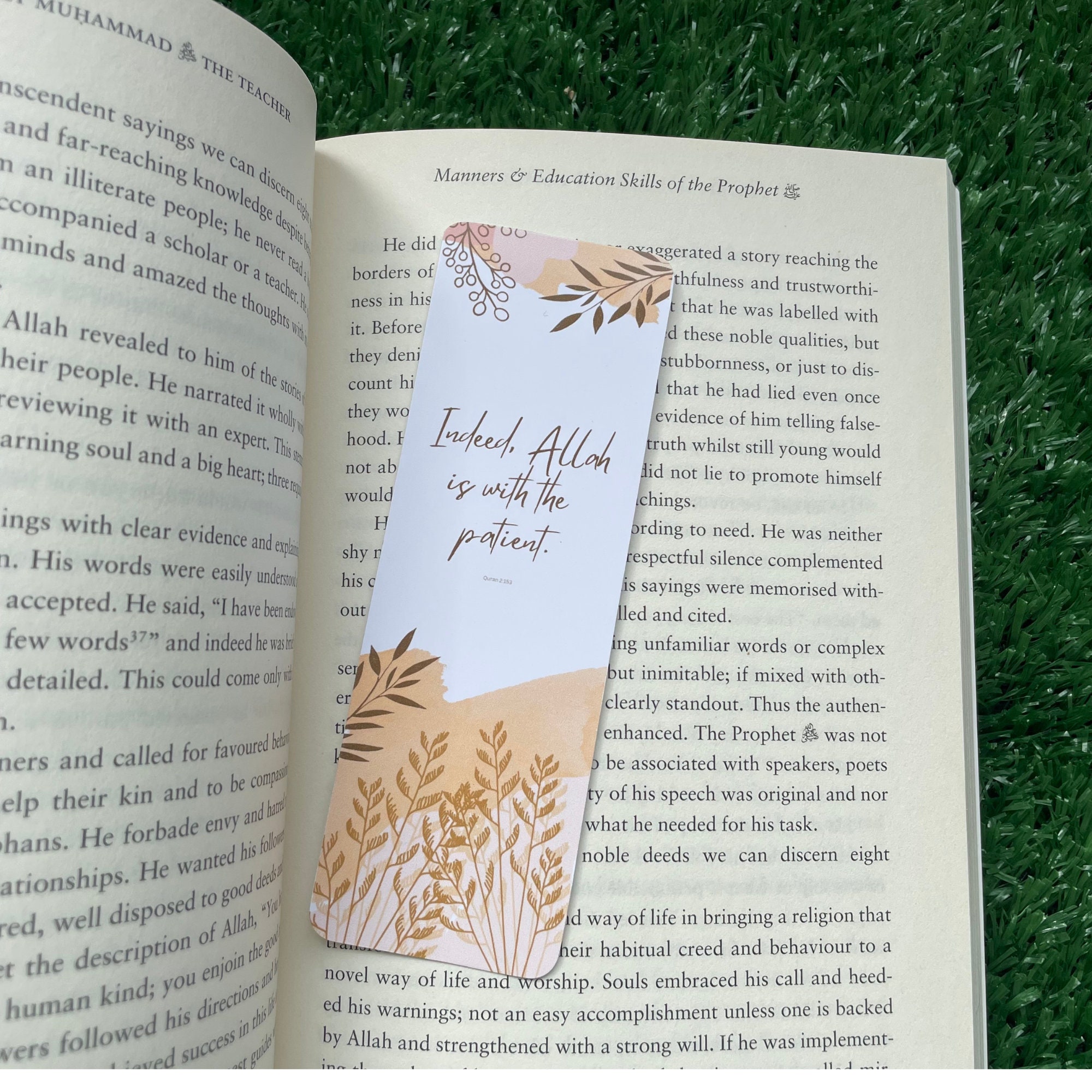 Islamic Quran Verses, Motivational Quotes Bookmarks Muslim Gifts ...