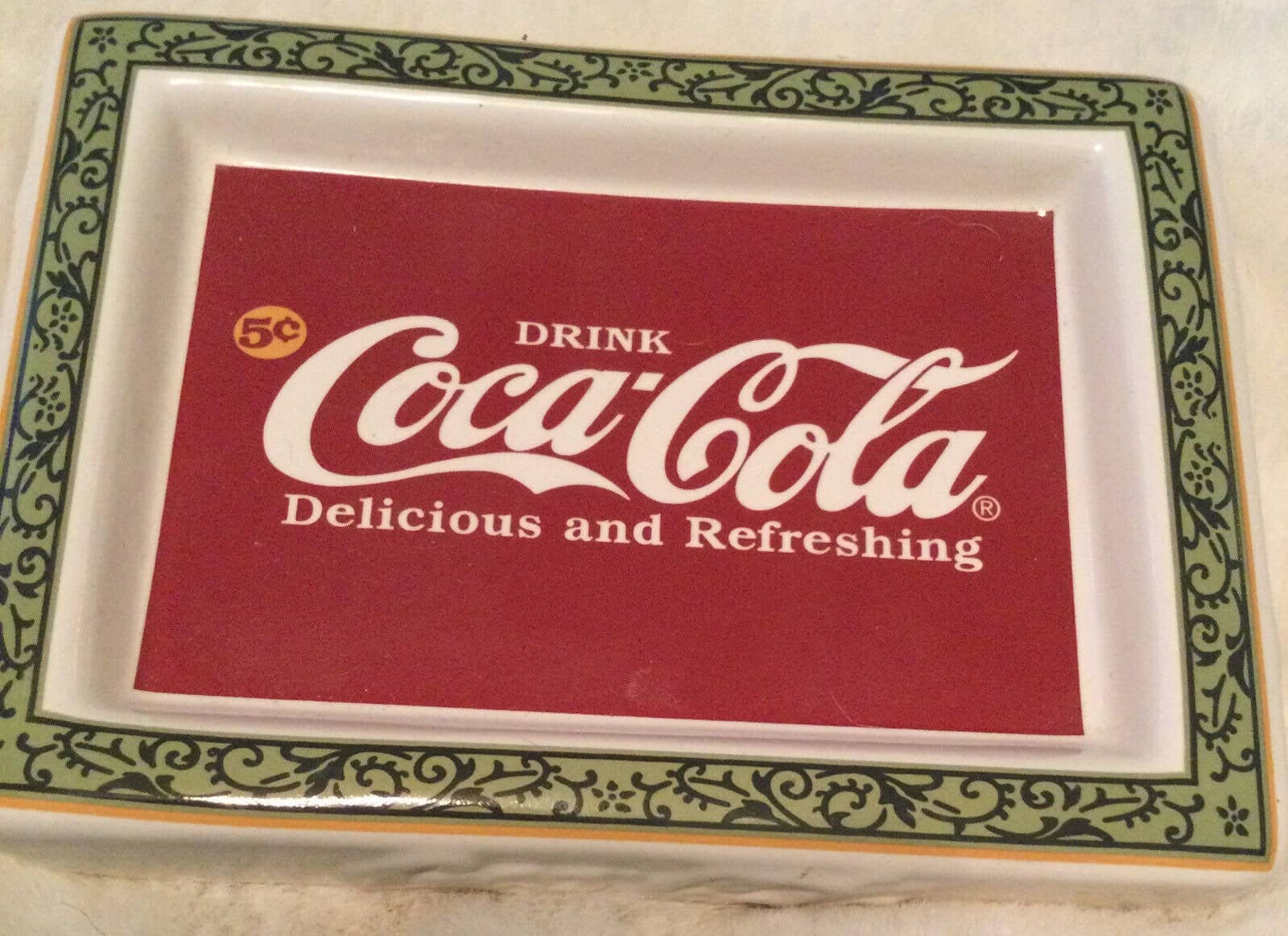 Vintage Style Coca Cola Soap Dish, Trinket Dish, or Ash Tray - Etsy