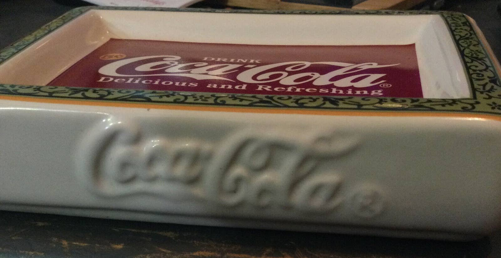 Vintage Style Coca Cola Soap Dish, Trinket Dish, or Ash Tray - Etsy