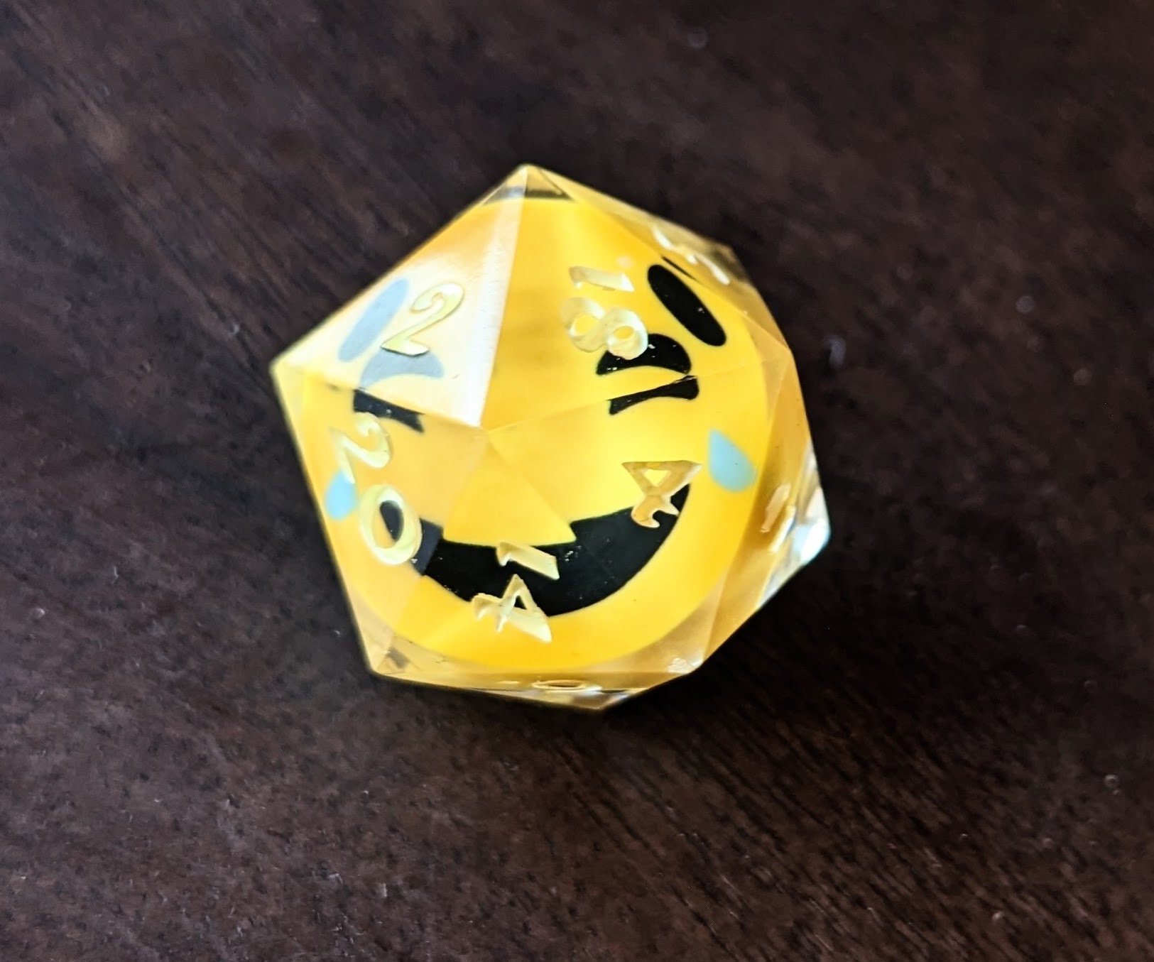 Emoji D20 Dnd Dice - Etsy