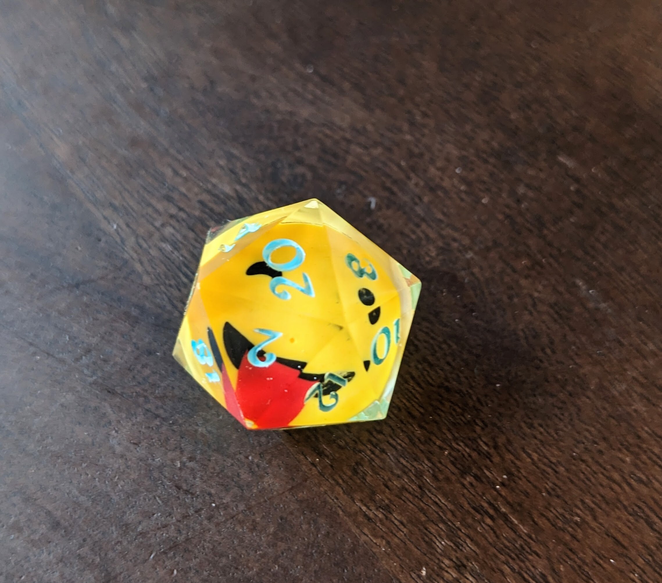 Emoji D20 Dnd Dice - Etsy