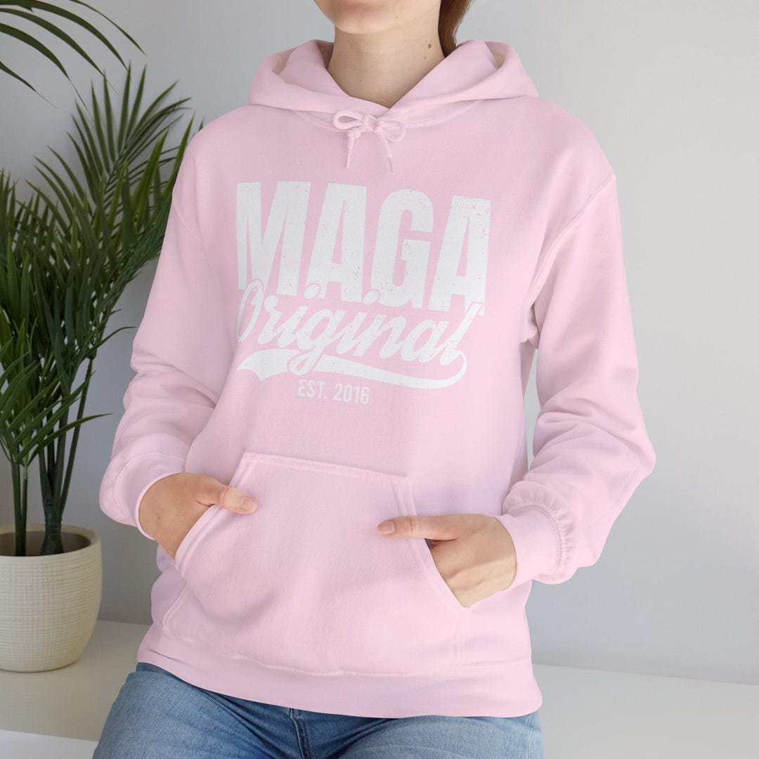 MAGA ORIGINAL Est. 2016 Men Women Comfy Plush Relax Fit Heavy Blend ...
