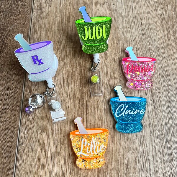 Pharmacy Badge Topper - Etsy