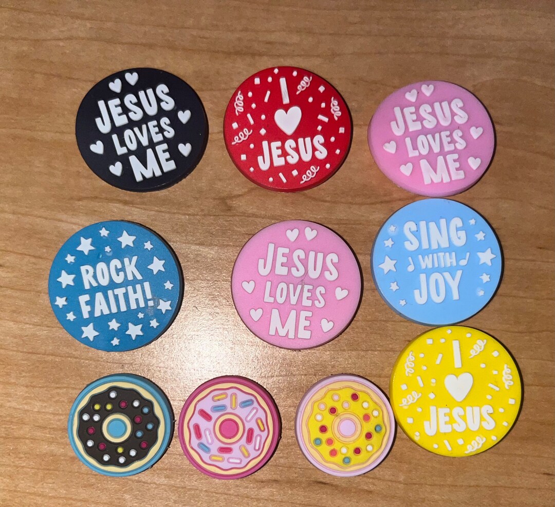 I Love Jesus Charms for Crocs - Etsy