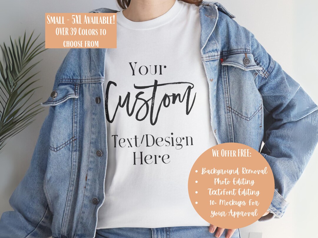 Custom T-shirt, Custom Printing Shirt, Personalized Shirt, Custom Photo ...