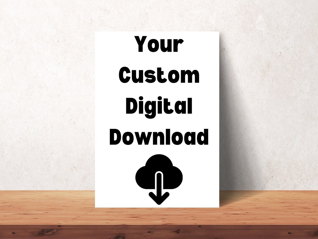 Custom Print Poster | Personalized Poster | Custom Poster Download | Bedroom Decor | 24x36 ...