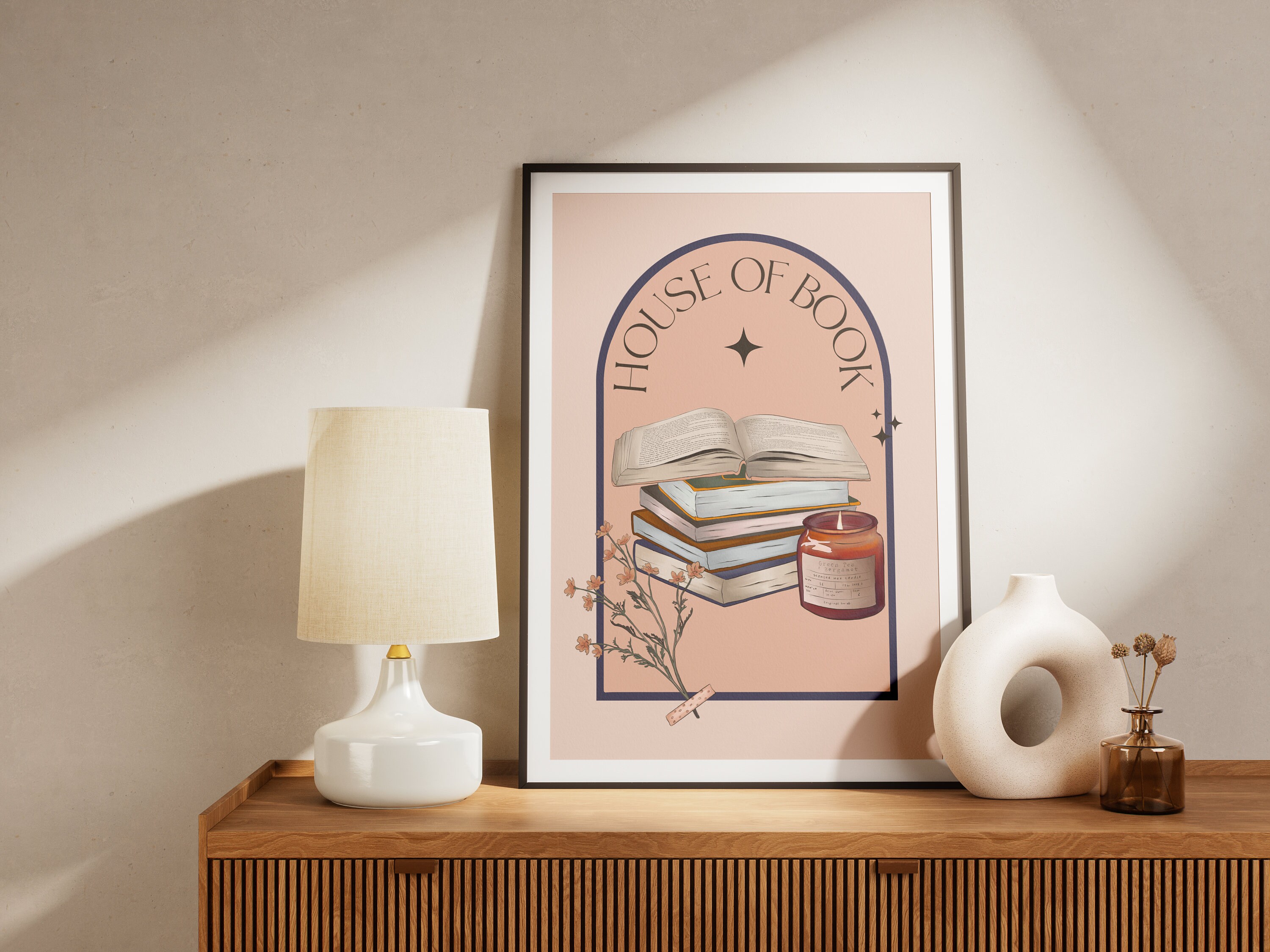 Booktok Poster Sarah J. Maas House of Book Printable Digital - Etsy