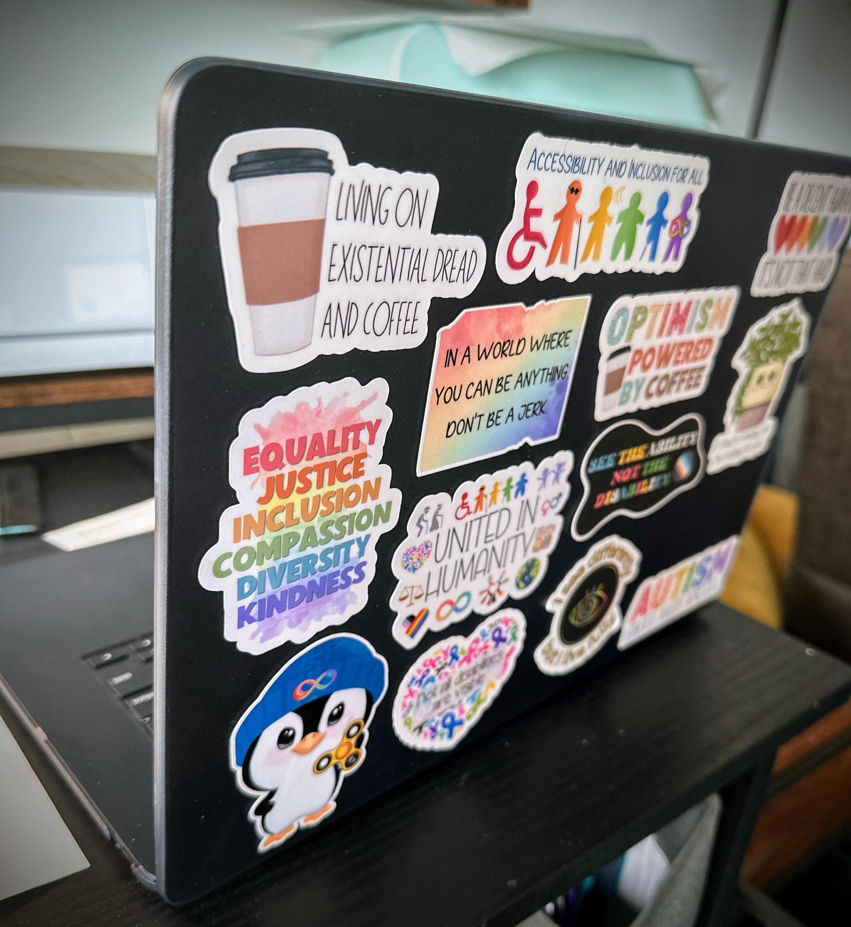 Equality and Inclusion Vinyl Sticker for Social Justice Advocates and ...