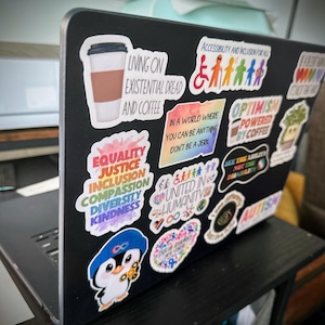 United in Humanity Vinyl Sticker: Human Rights, Diversity, Equality ...