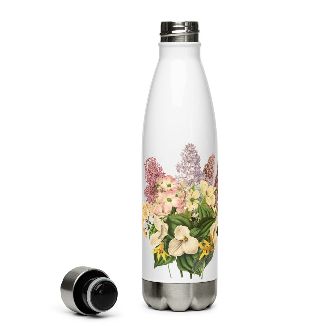 May Native Plants and Pollinators Stainless Steel Water Bottle - Etsy