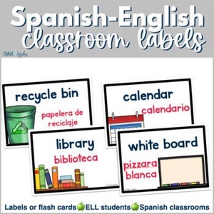 Spanish Classroom - Etsy