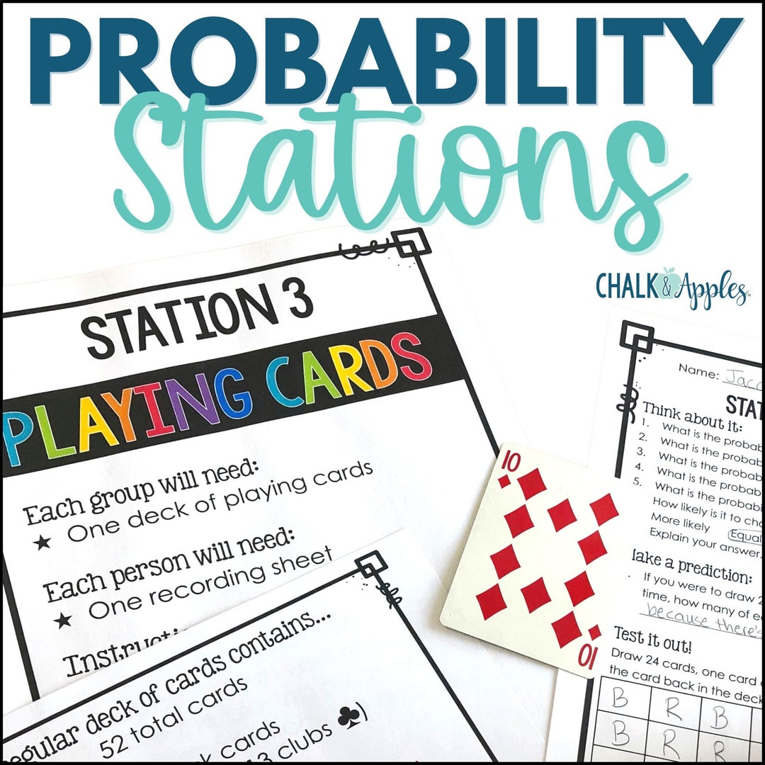 Chance & Probability Activities: Hands-on Theoretical and Experimental ...