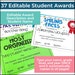 End of the Year Awards Editable End of Year Student Awards Print ...