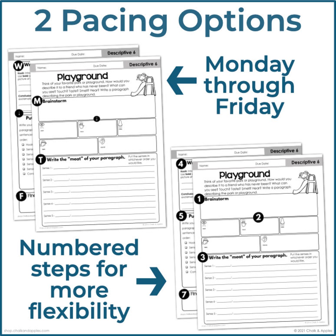 Descriptive Paragraph Writing Paragraph of the Week PRINT - Etsy