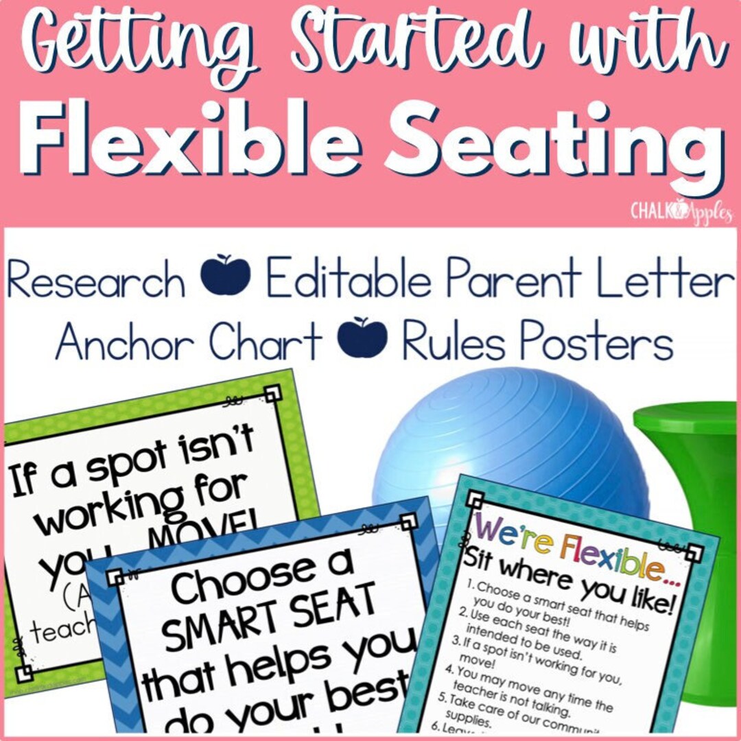 Flexible Seating Rules & Editable Parent Letter - Etsy