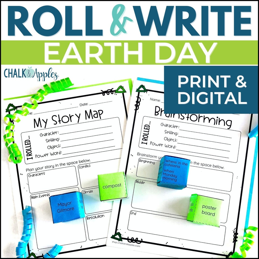 Earth Day Writing Prompts Narrative Writing Prompts & Earth Day Writing ...
