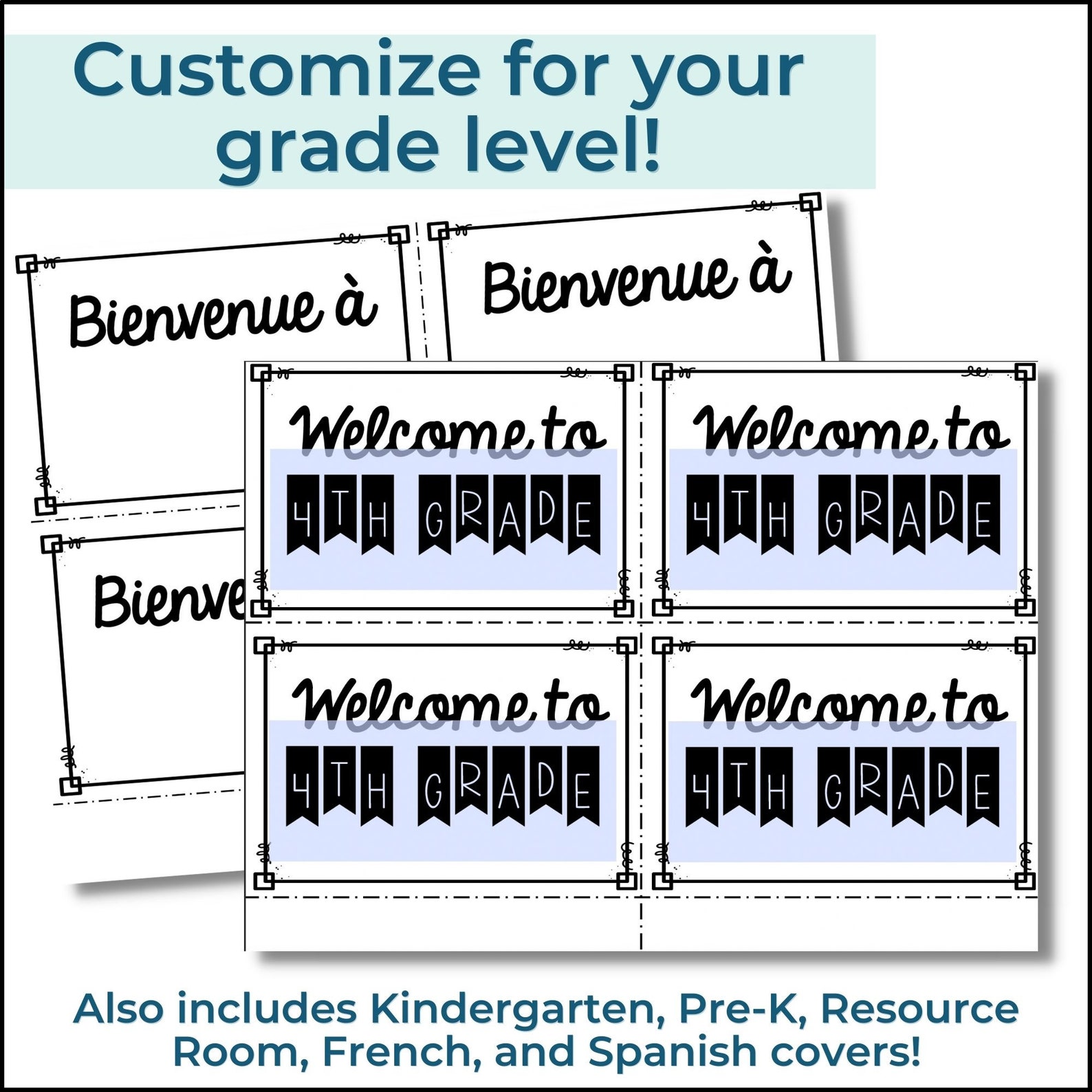 Back to School Flipbook for Meet the Teacher Night Editable Parent ...