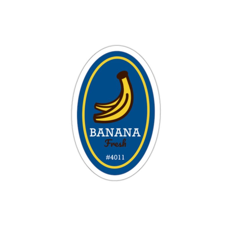 Banana Sticker - Etsy