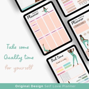 Self Love Planner Printable Daily Weekly & Monthly - Etsy