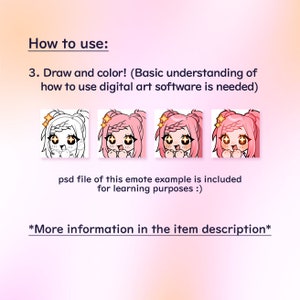 Emote Base Pack #02 - 20 Bases to Make Your Own Emotes With! - Etsy