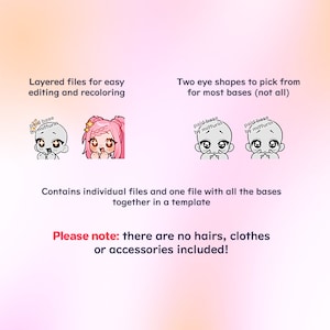 Emote Base Pack #02 - 20 Bases to Make Your Own Emotes With! - Etsy